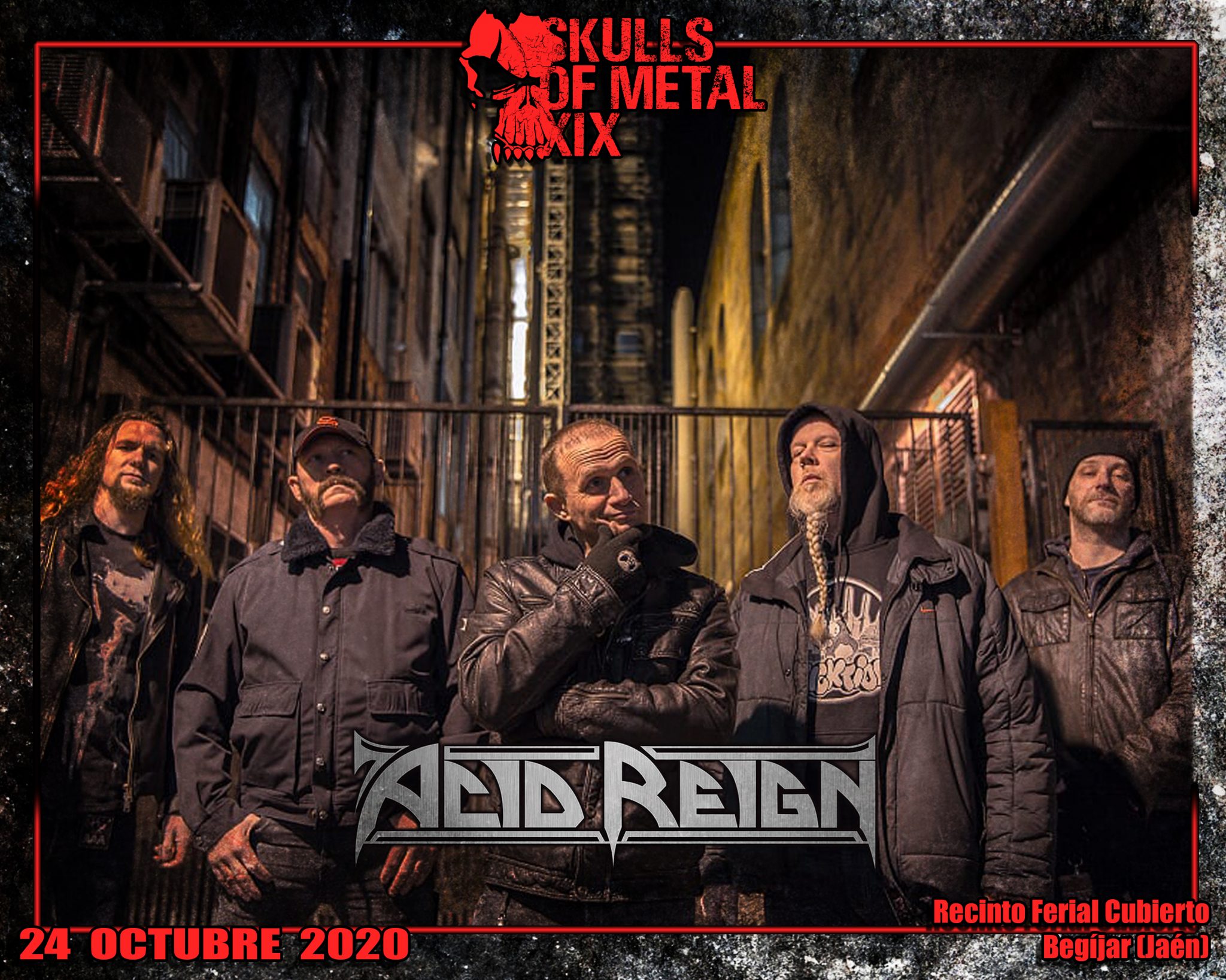 Acid Reign al Skulls Of Metal fest | ZOMBIE WAR MANAGEMENT